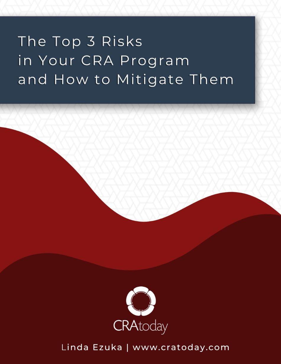 The Top 3 Risks In Your CRA Program